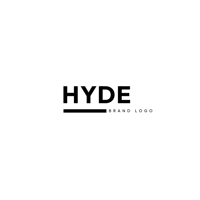 logo minimalis white Template | PosterMyWall