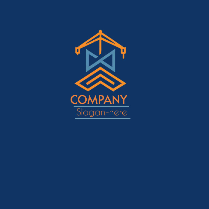 Logo template for construction agency | PosterMyWall