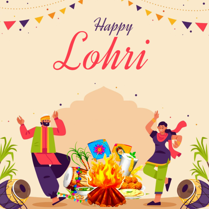 Lohri Template | PosterMyWall
