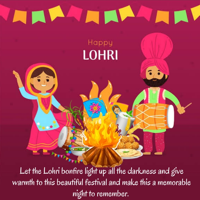 Lohri Template | PosterMyWall
