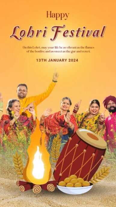 lohri Template | PosterMyWall