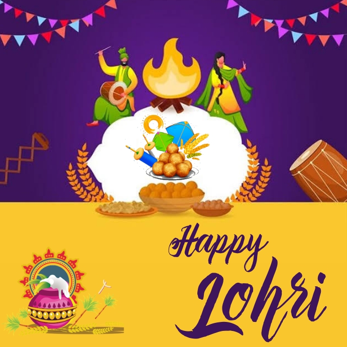 Lohri Template | PosterMyWall