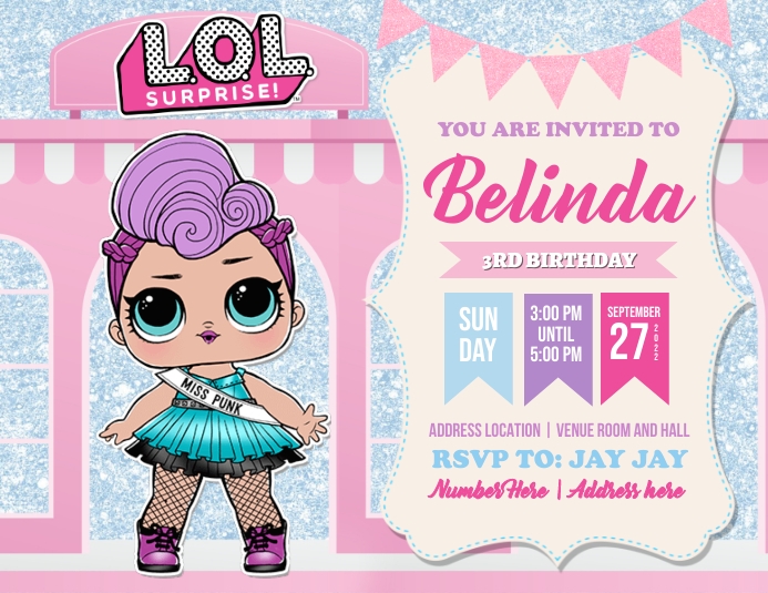 Copy of LOL Surprise | PosterMyWall