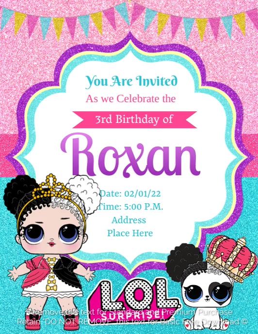 Copy of LOL Surprise | PosterMyWall