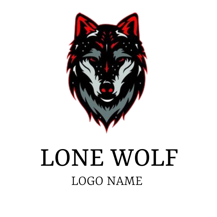 Copy of lone wolf | PosterMyWall