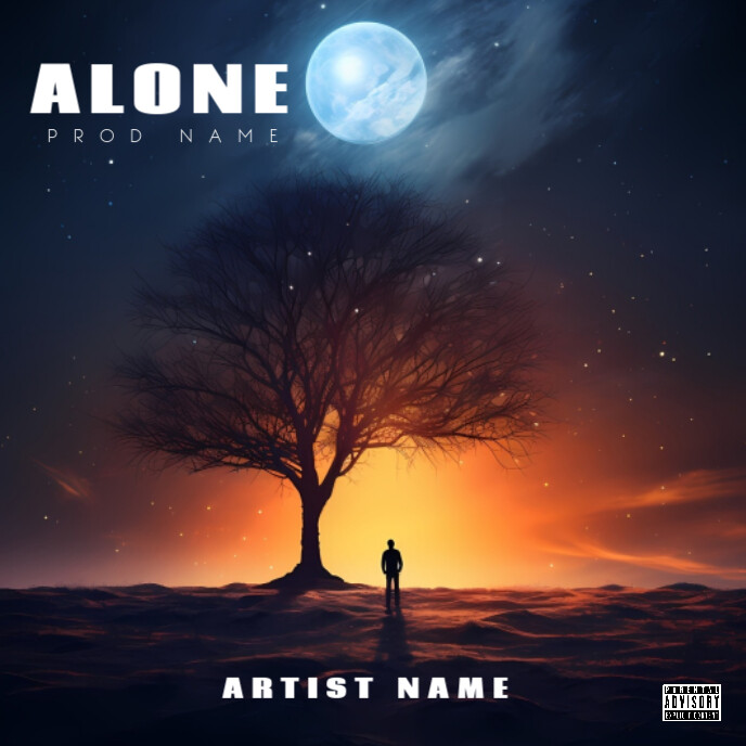 Copy of Lonely album cover | PosterMyWall