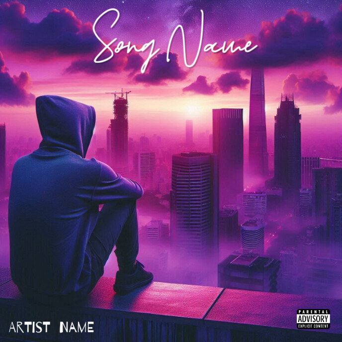 Copy of Lonely Cd Song Mixtape Album Cover Artwork Album Cover ...