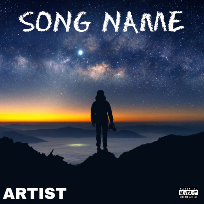 Copy of Lonely Song Album Cover Album Cover | PosterMyWall