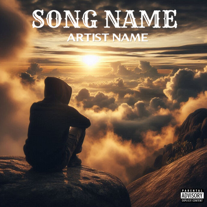 Copy of Lonely Song Mixtape Album Cover Art Album Cover | PosterMyWall