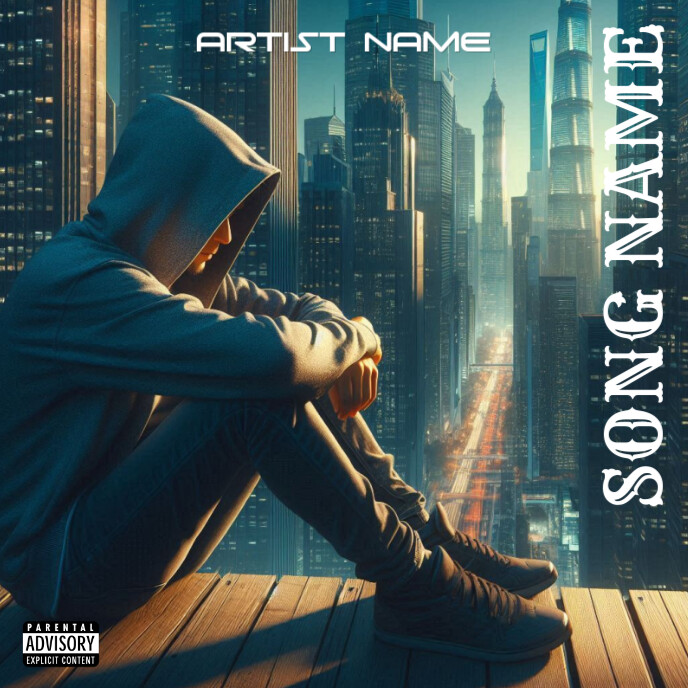 Copy of Lonely Song Mixtape Album Cover Art Album Cover | PosterMyWall