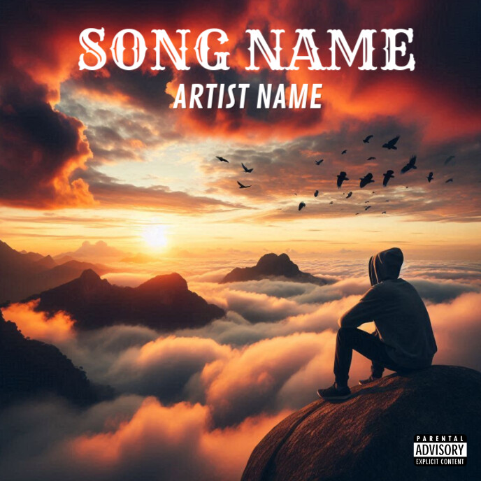 Lonely Song Mixtape Album Cover Art Album Cover Template | PosterMyWall