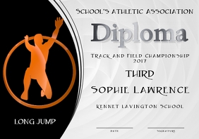 diploma Template | PosterMyWall