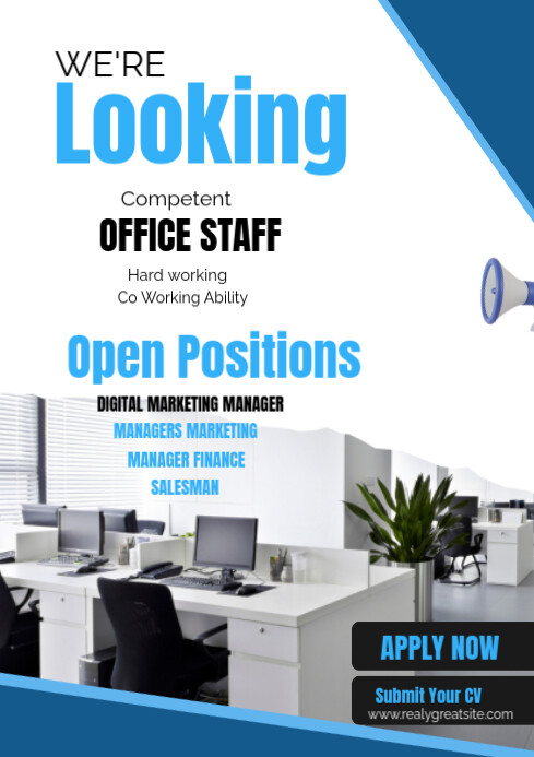 looking new job positions hard worker and good skils 2025 Template ...