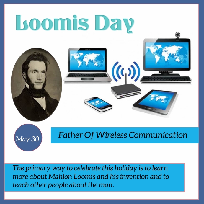 Plantilla de Día de Loomis | PosterMyWall