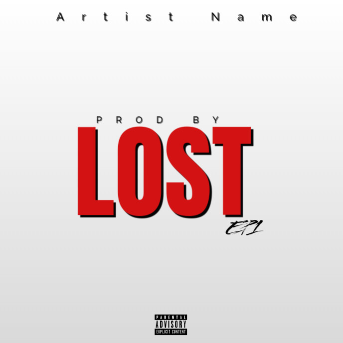 Lost album cover Template | PosterMyWall