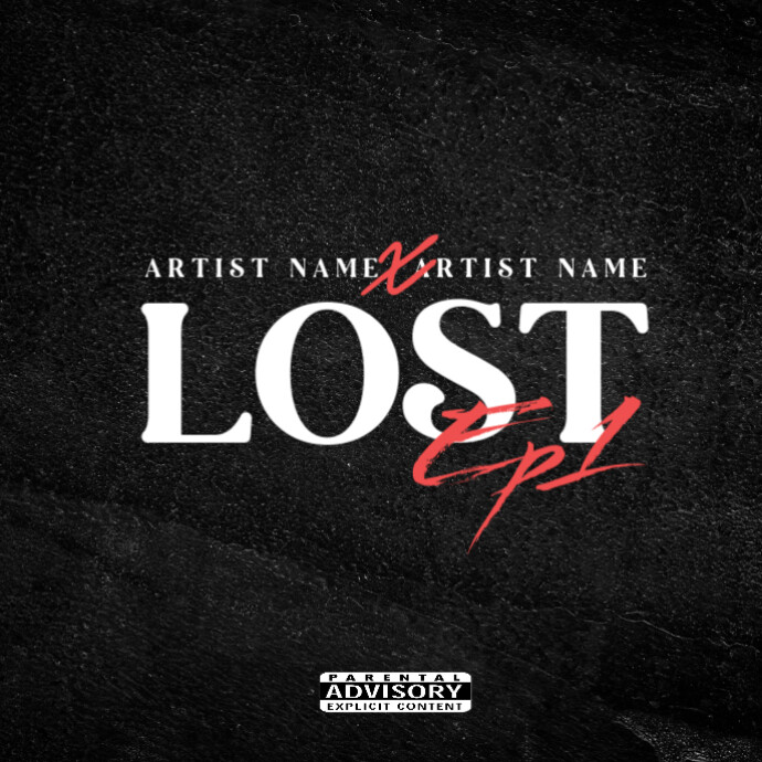 Copy of Lost Mixtape Cover Album Cover | PosterMyWall