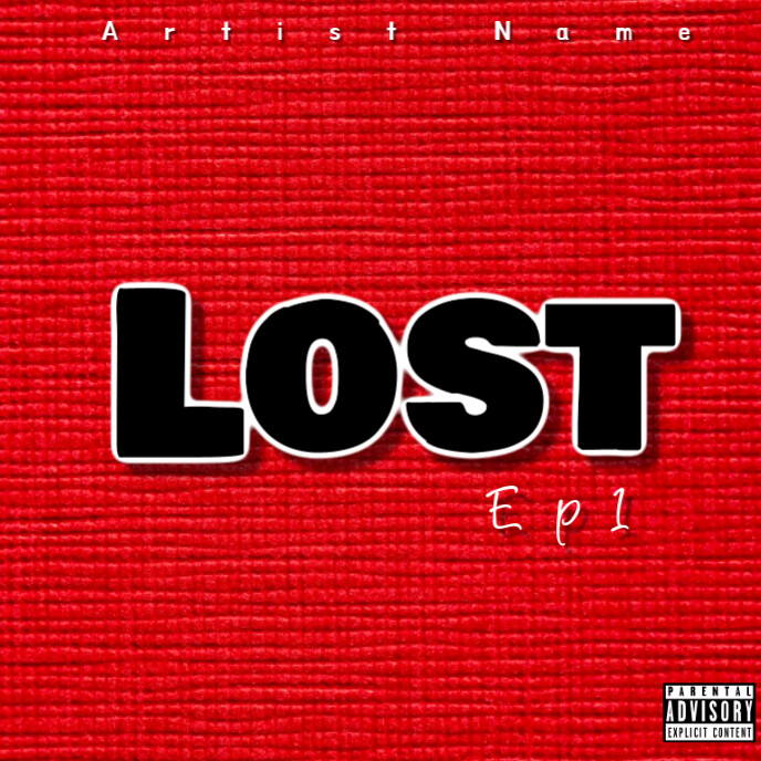 Lost mixtape cover Template | PosterMyWall