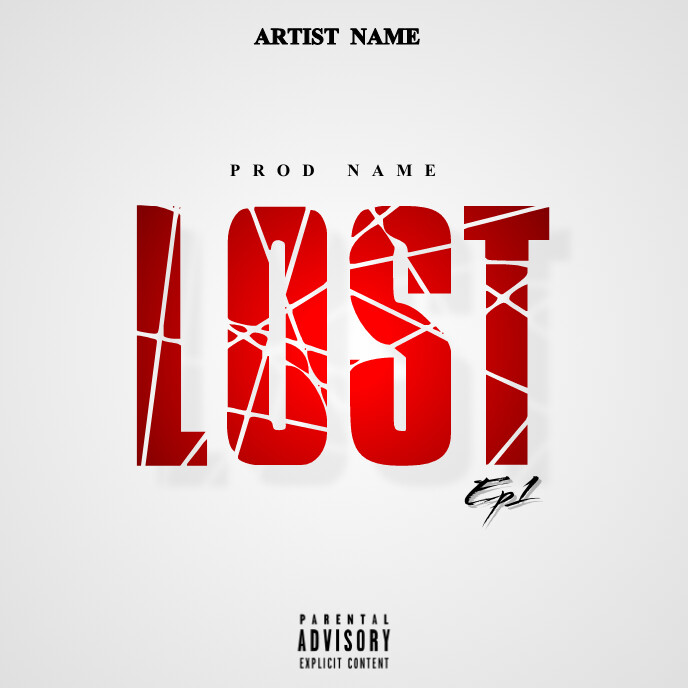 Lost mixtape cover Template | PosterMyWall