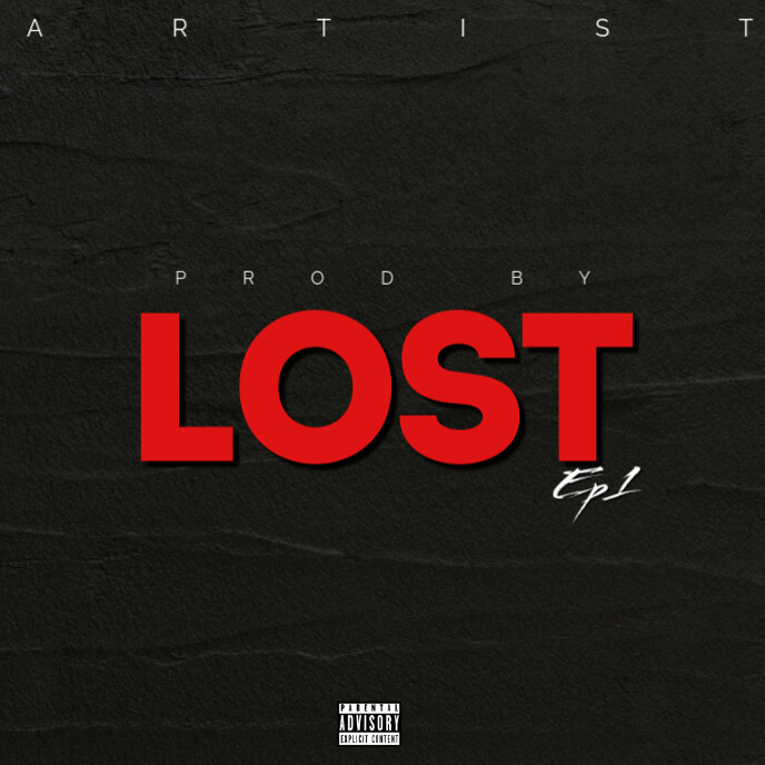 Lost Song Mixtape Album Cover Album Cover Template | PosterMyWall