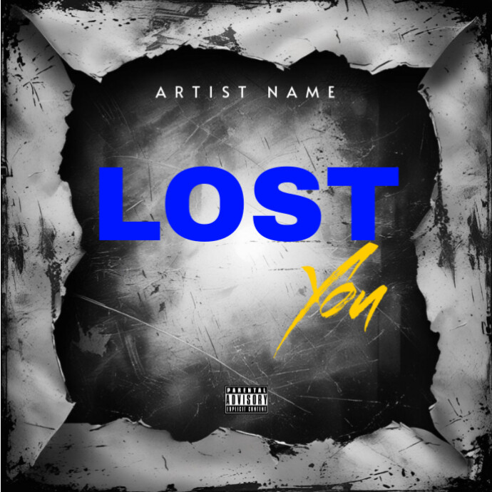 lost you album cover Template | PosterMyWall