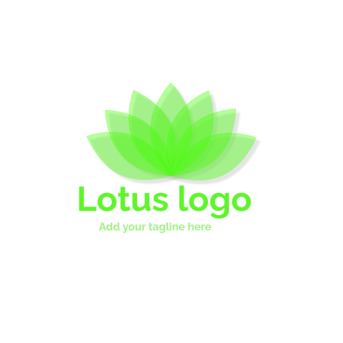 Lotus logo new professional logo design Template | PosterMyWall
