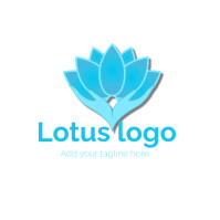 Lotus logo new professional logo design Template | PosterMyWall