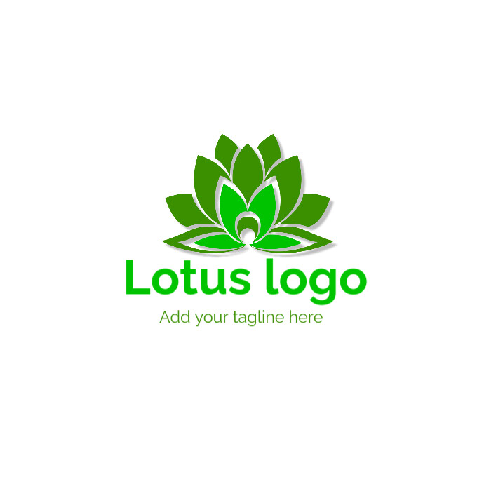 Lotus logo new professional logo design Template | PosterMyWall