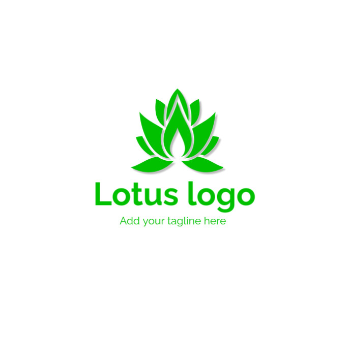 Lotus logo new professional logo design Template | PosterMyWall