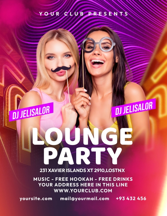 Copy of Lounge Party Ads | PosterMyWall