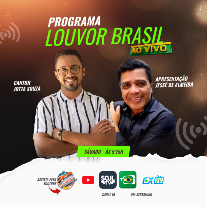 louvor instagram post Template | PosterMyWall