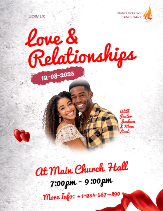 Copy of Love & relationships poster | PosterMyWall