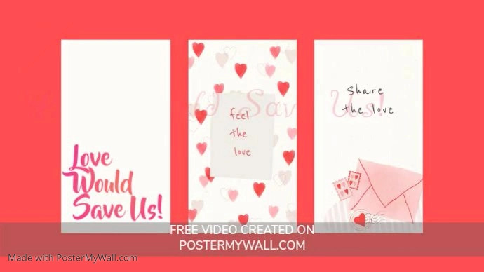 Plantilla de Love & Thank Card! | PosterMyWall