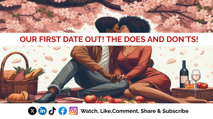 Love , Dates and relationship video/podcast f Template | PosterMyWall