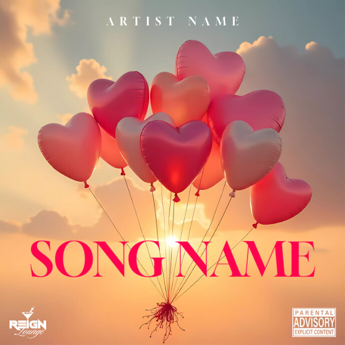 Love Album, Song Cover Template | PosterMyWall