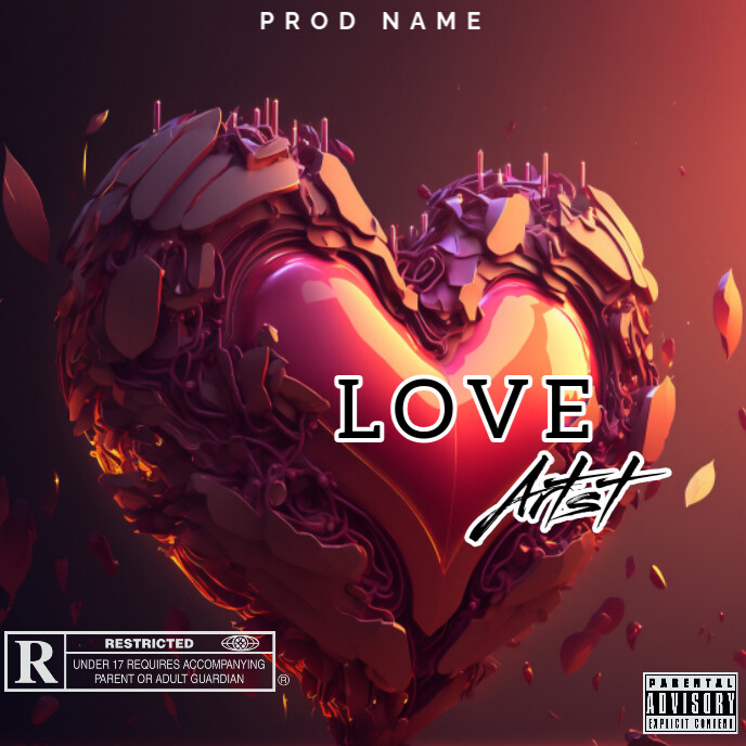 LOVE ALBUM COVER Template | PosterMyWall