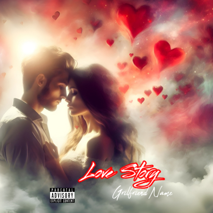 love album cover Template | PosterMyWall
