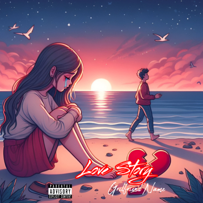 love album cover Template | PosterMyWall