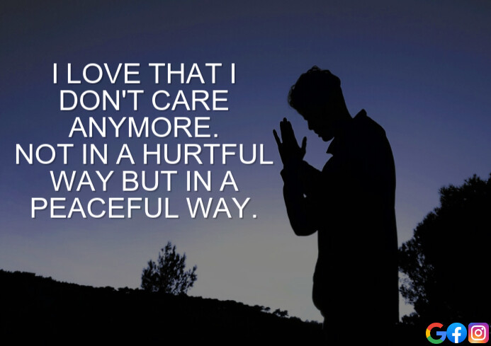 Copy of LOVE AND CARE QUOTE TEMPLATE | PosterMyWall