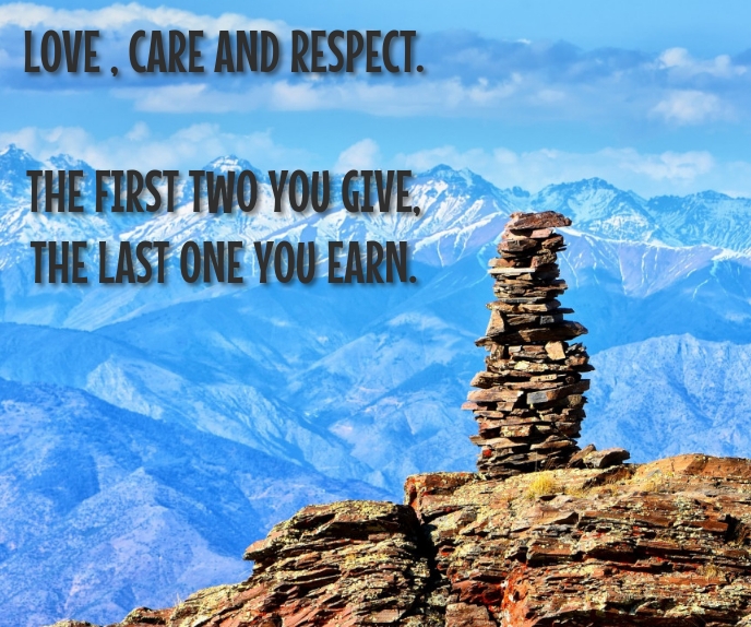 Copy of LOVE AND CARE QUOTE TEMPLATE | PosterMyWall
