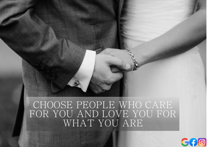 Modèle LOVE AND CARE QUOTE TEMPLATE | PosterMyWall