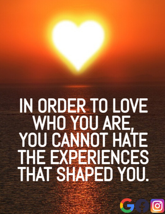 LOVE AND EXPERIENCES QUOTE TEMPLATE | PosterMyWall