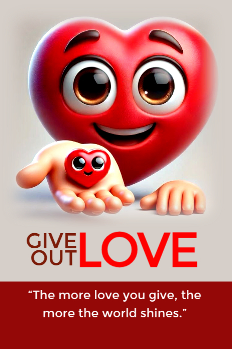 Love and Kindness Poster Template | PosterMyWall