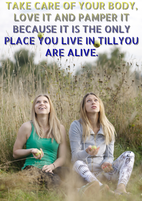 LOVE AND PAMPER QUOTE TEMPLATE | PosterMyWall