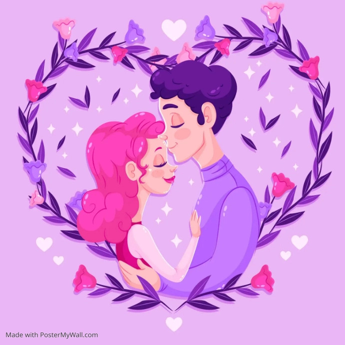 Love baground design template | PosterMyWall