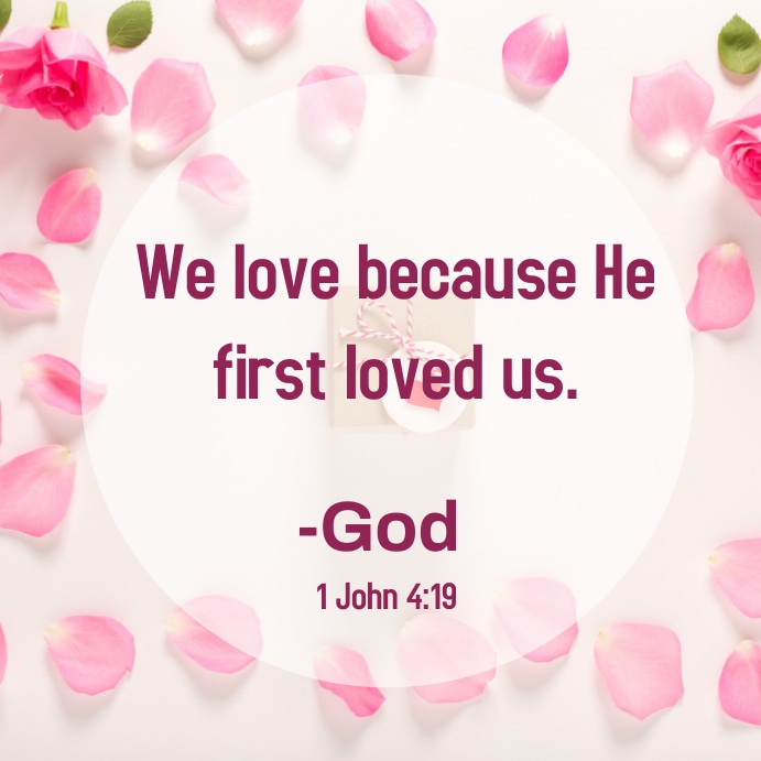 Copy of Love Bible Verse | PosterMyWall