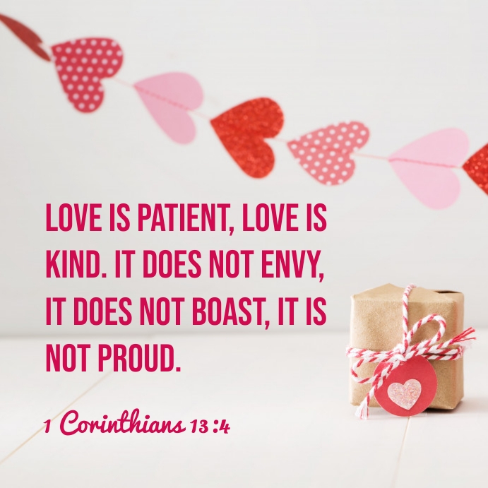 Copy of Love Bible Verse | PosterMyWall