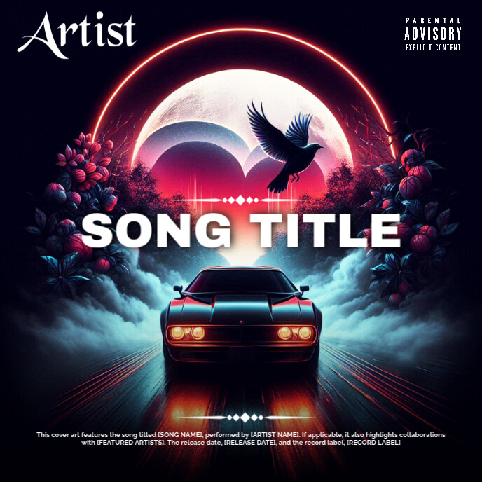 Love Car Album Cover Template | PosterMyWall