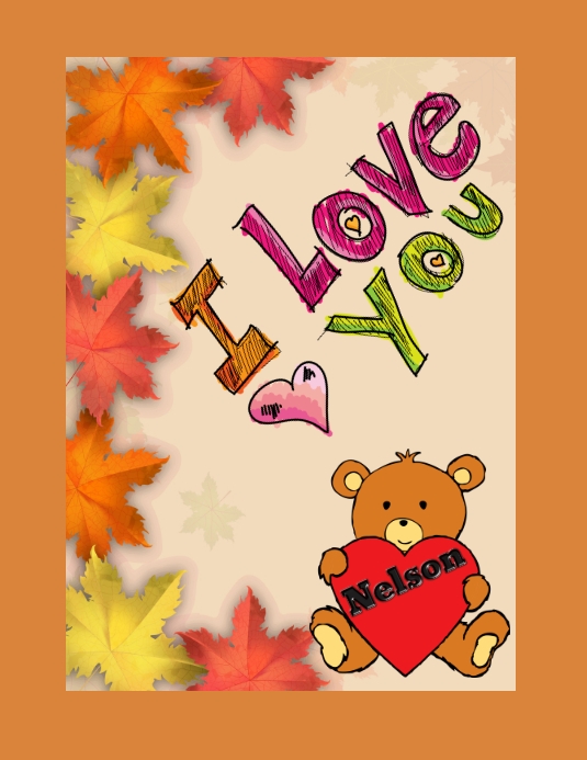 Love card Template | PosterMyWall