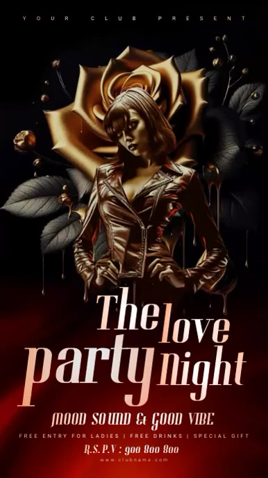 Love Celebration Party Night Template | PosterMyWall