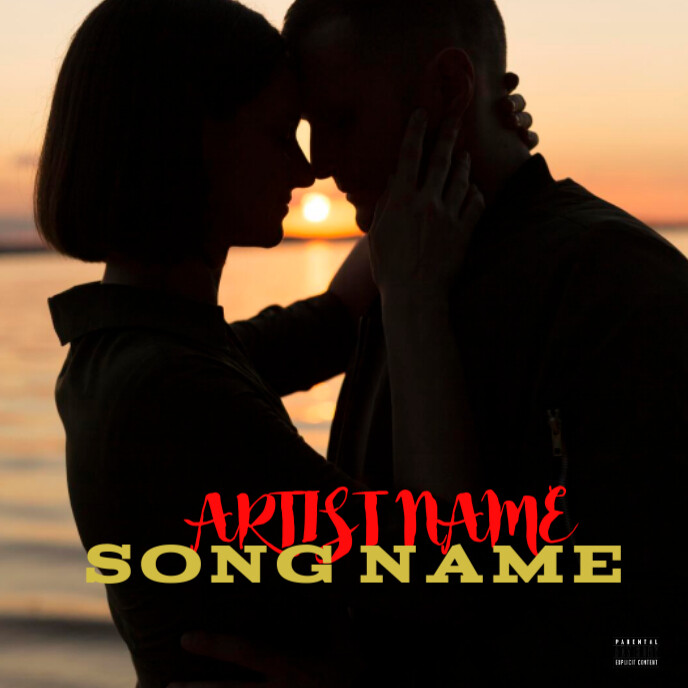Modèle Love couple album cover | PosterMyWall